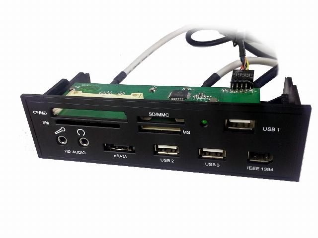 Neguac Computer - 5.25 usb 2.0 front panel card reader Internal Card ...